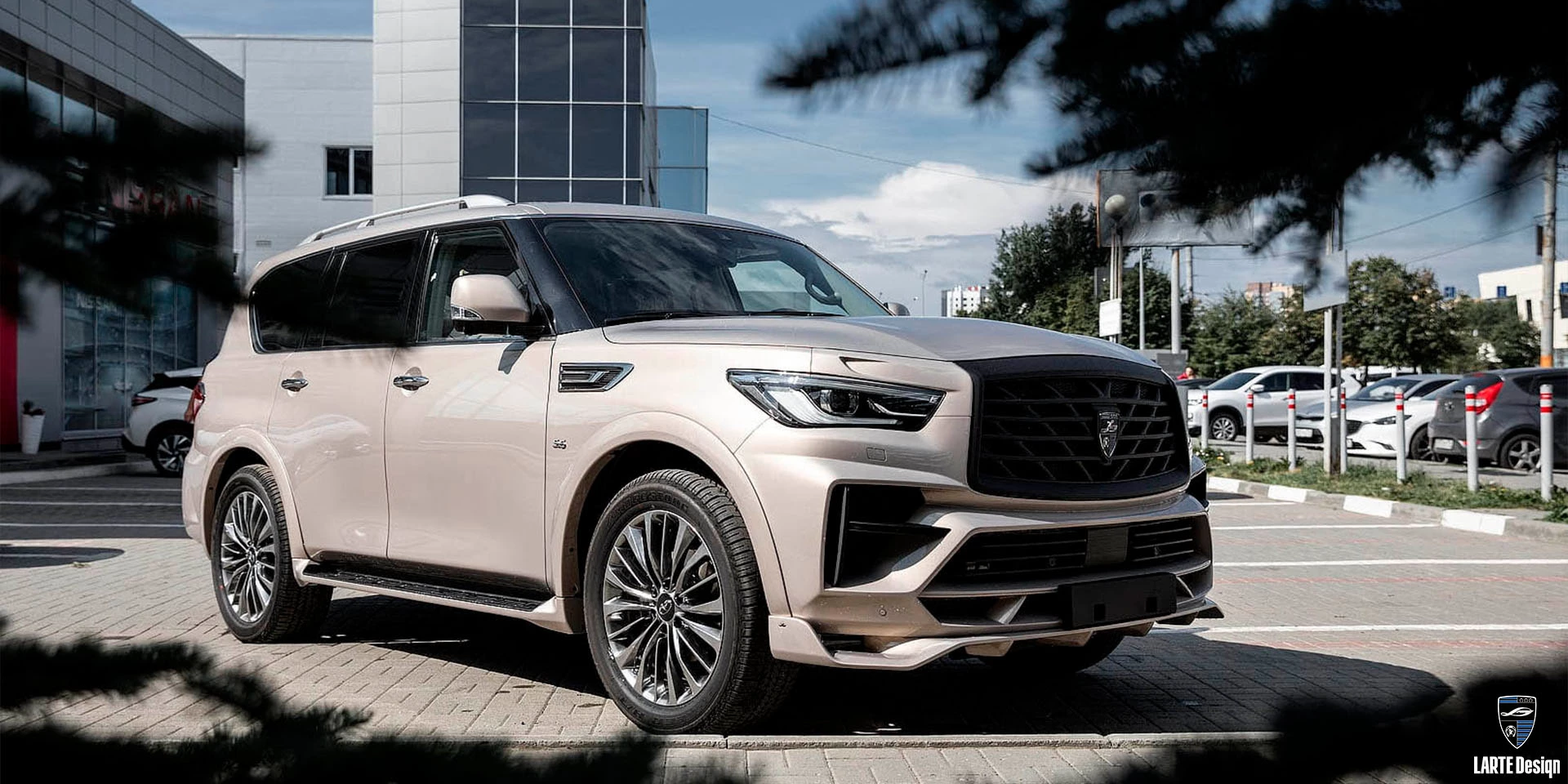 New version Infiniti QX80 2020 by LARTE Design