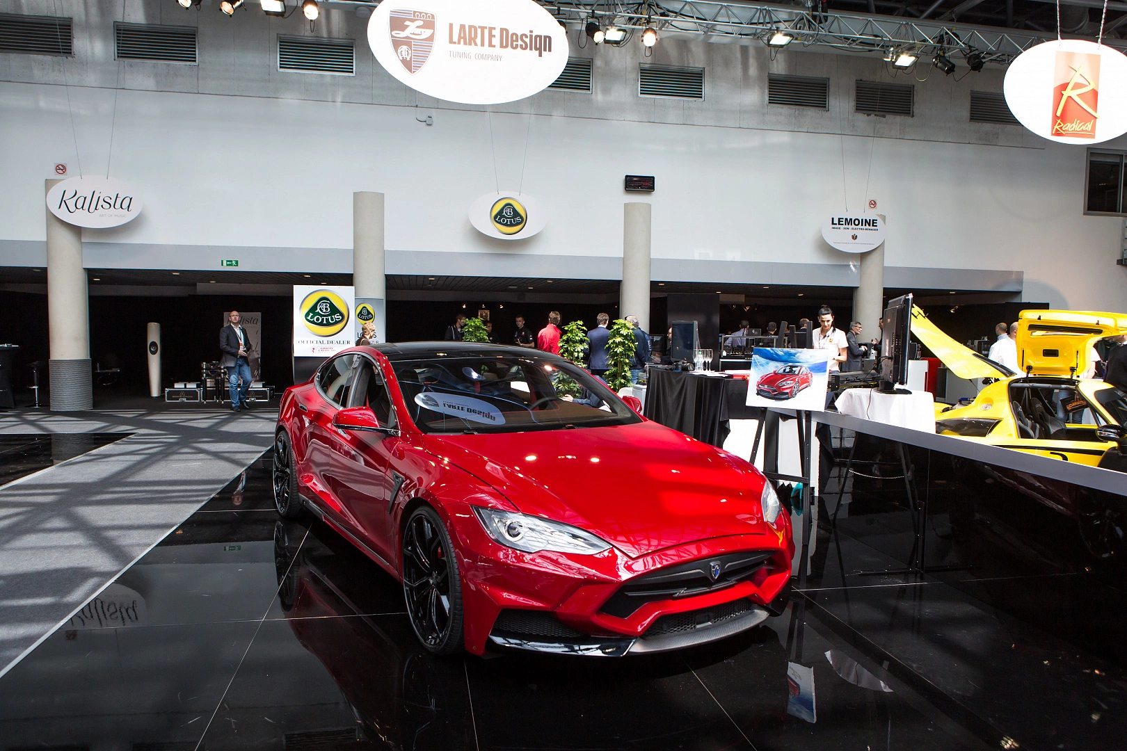 New design project for the Tesla Model S Elizabeta